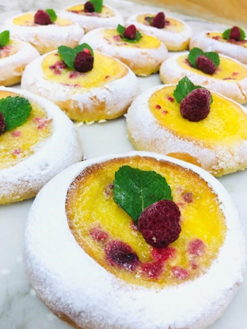 Raspberry Brioche Sablée – Jimmy G